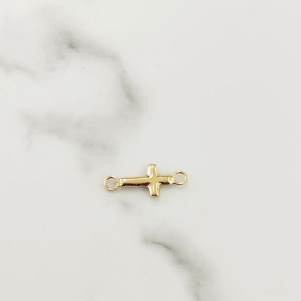 Herraje cruz 1.4cm 0.2gr ID: 1779 – Joyería San Miguel