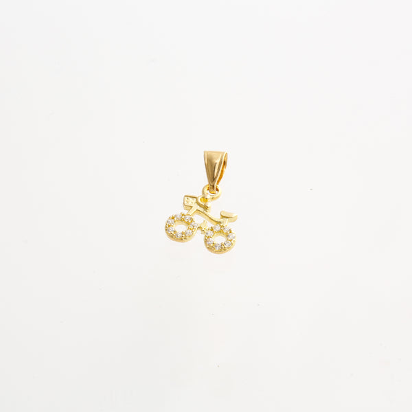 Dije Bicicleta 1,5CM 0,65GR ID 199 – Joyería San Miguel